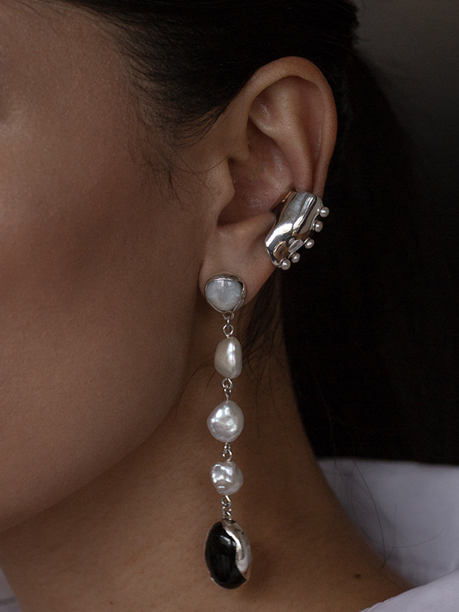 BUBBLE PERLA EAR CUFF