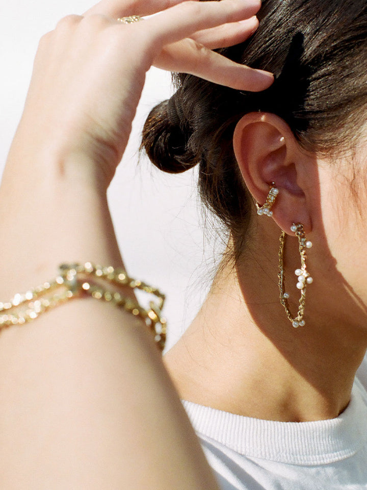 ROCA PERLA HOOPS LARGE